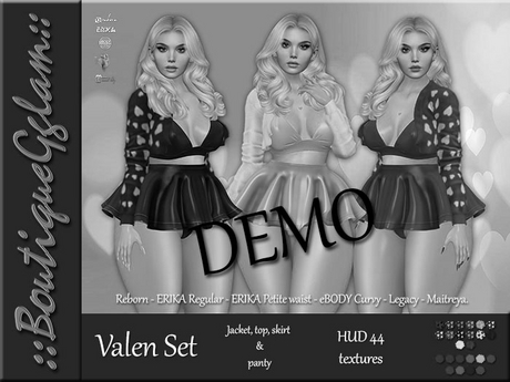 Second Life Marketplace - ::BG:: Valen Set - DEMO